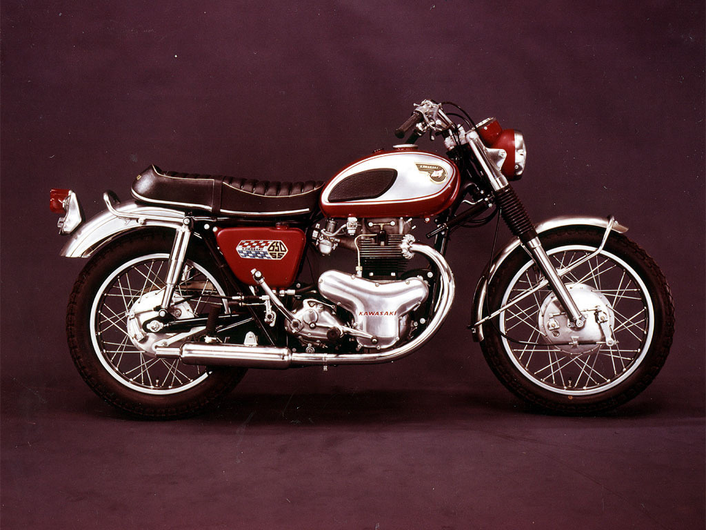 1966年製のKAWASAKI W1に憧れて
